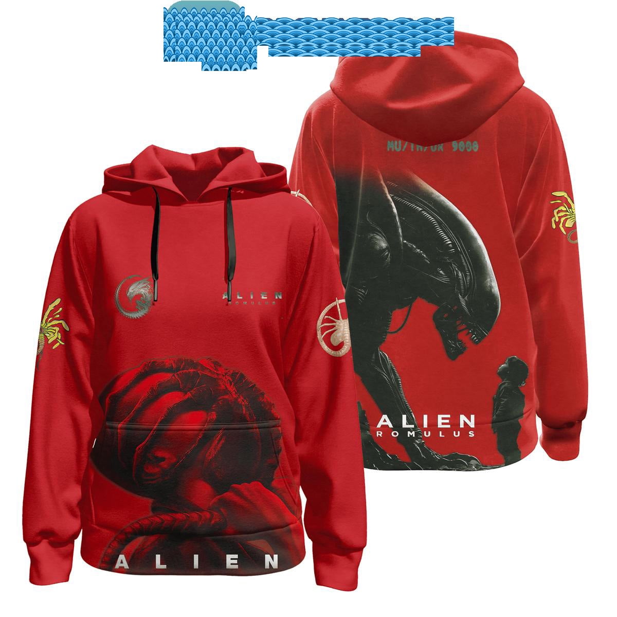 Alien Romulus MU_TH_UR 9000 Hoodie T Shirt - Walmart.com