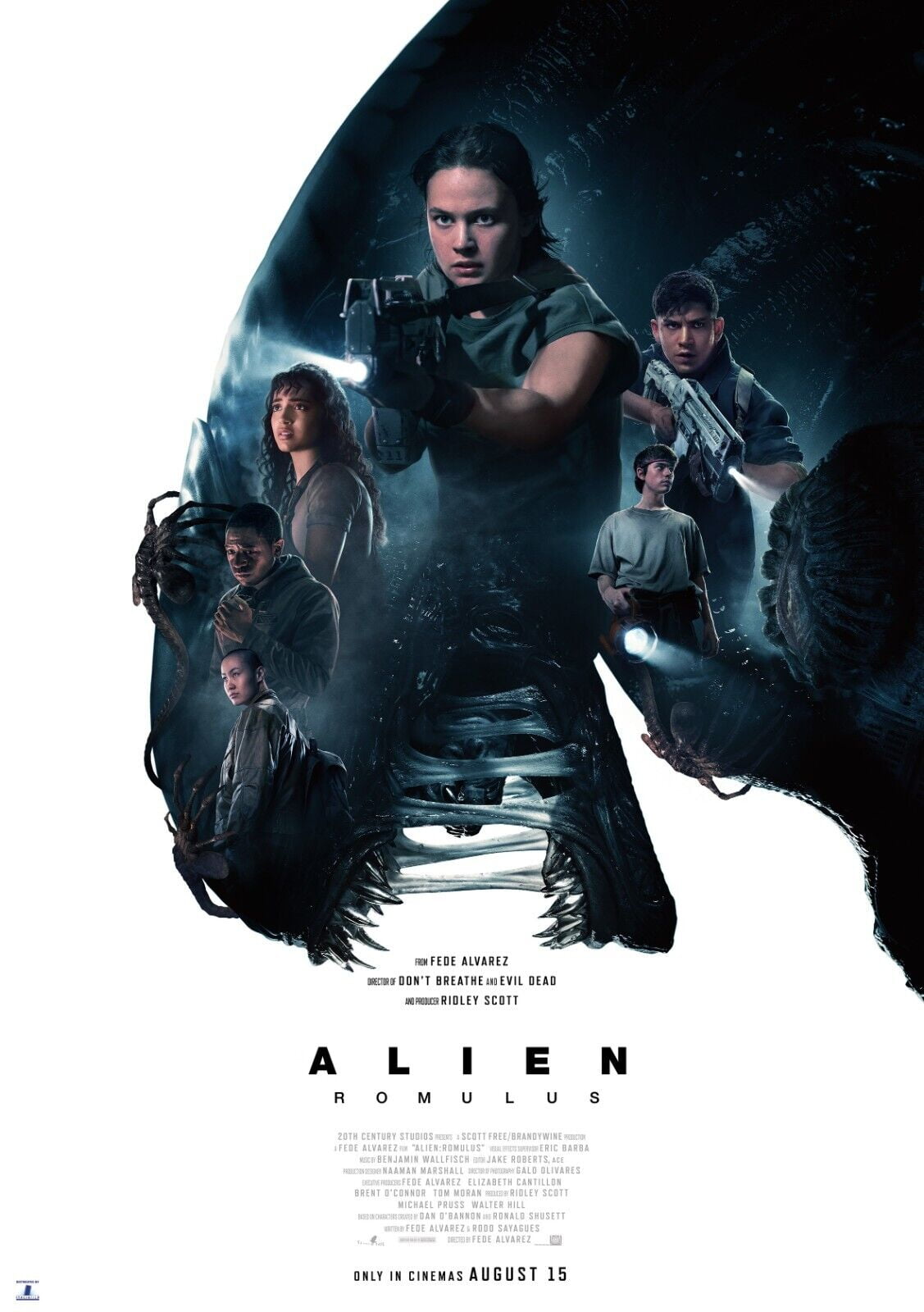 Alien Romulus Movie Poster 24x36 Ridley Scott Aliens Predator Ripley ...