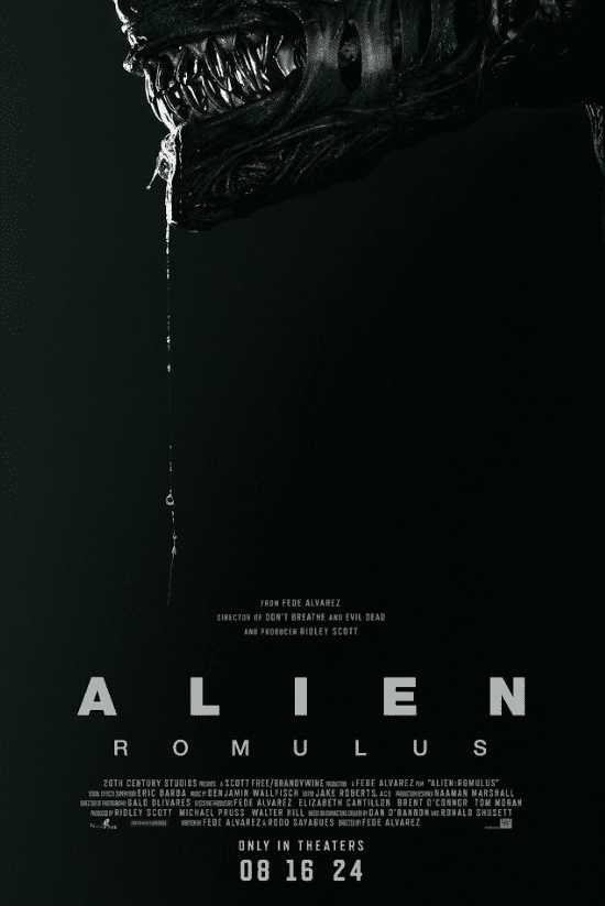 Alien: Romulus Poster 24x36 - Sci-Fi Horror New Alien Chapter Intense ...