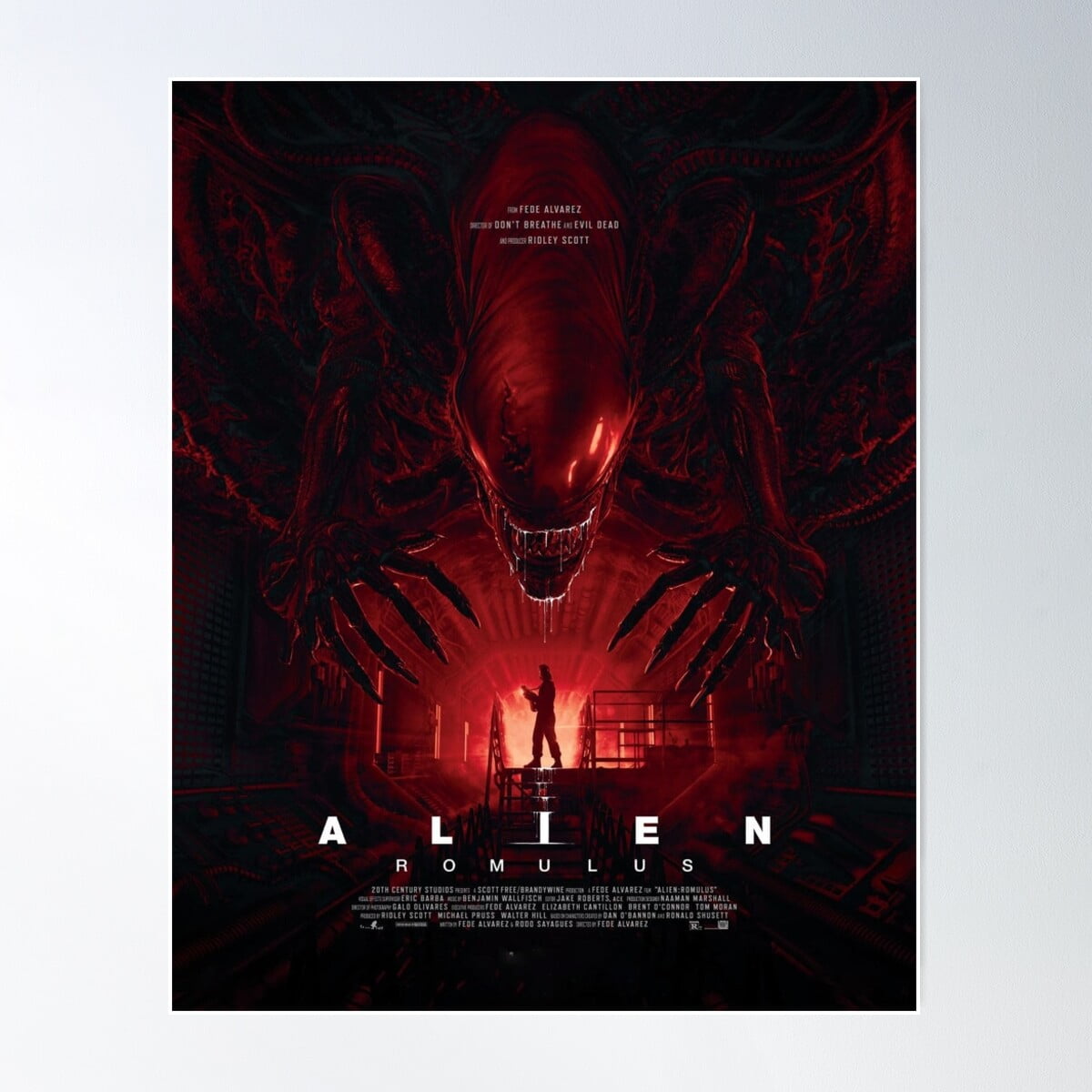 Alien Romulus Poster Wall Art, Modern Wall Decor For Living Room ...
