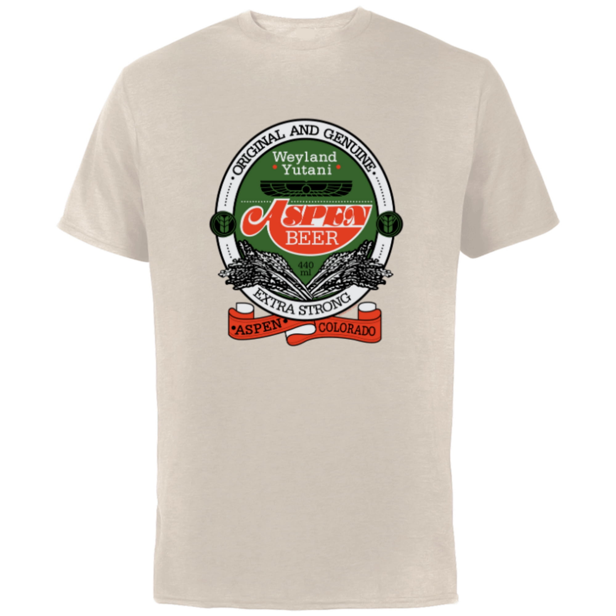 Alien: Romulus Weyland-Yutani Aspen Beer Logo - Short Sleeve Cotton T ...