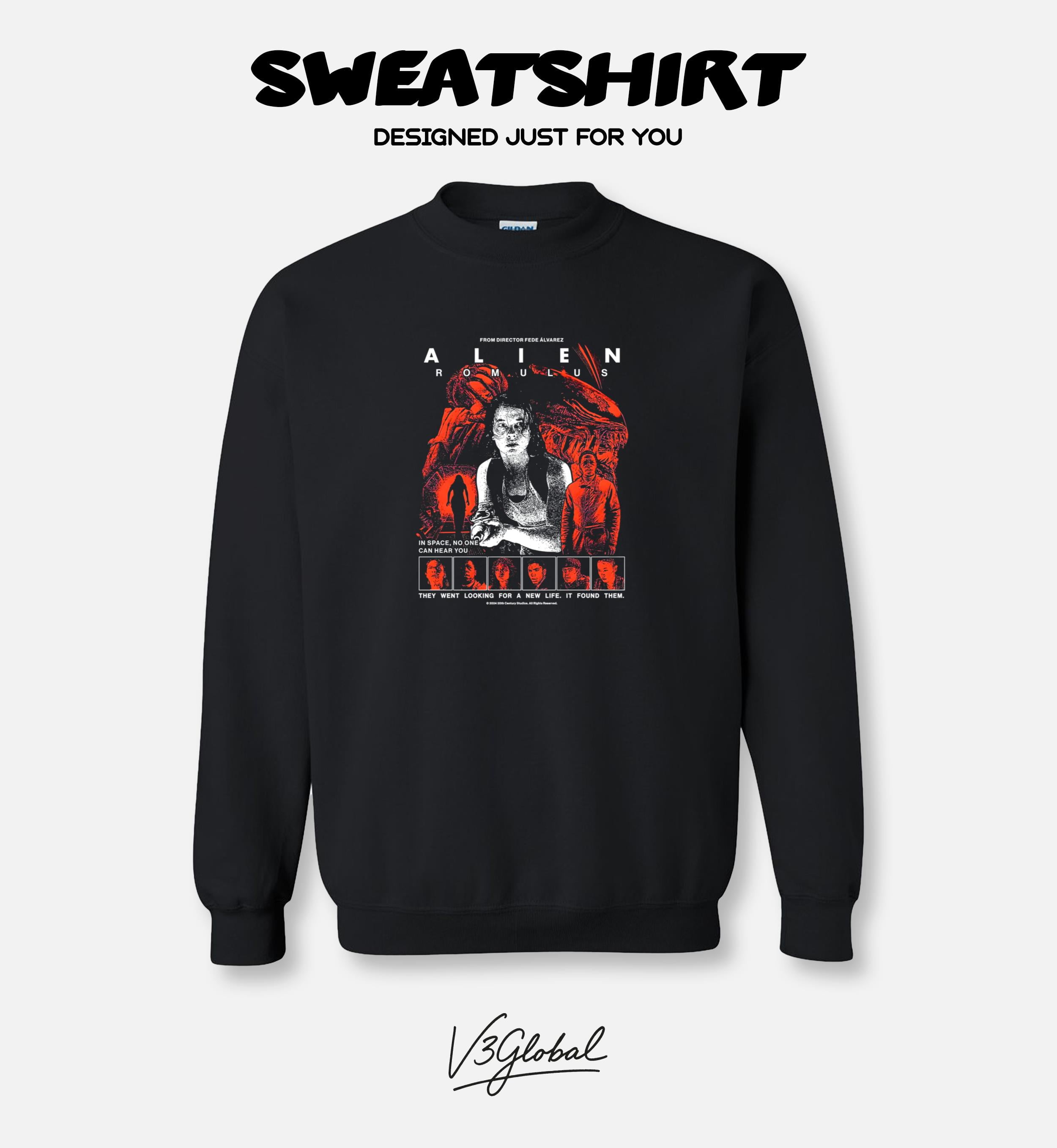 Alien Romulus Xeno Horror Sci-Fi Monster Movie Scary Xenomorph Creature ...