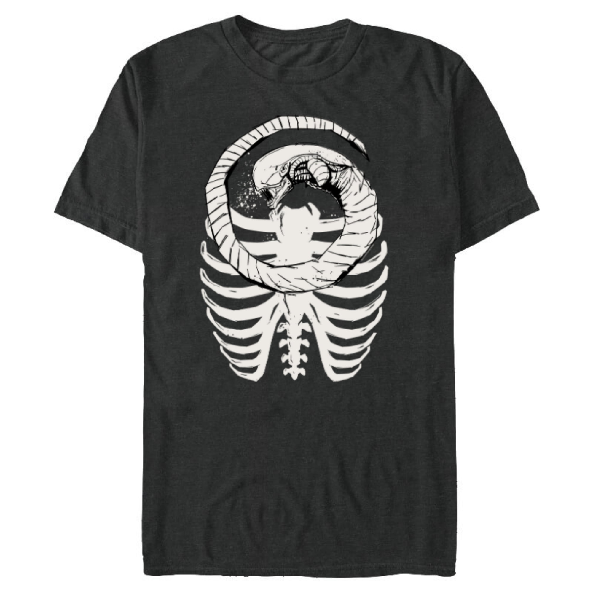 Alien: Romulus Xenomorph Chestburster in Ribcage Art - Short Sleeve ...