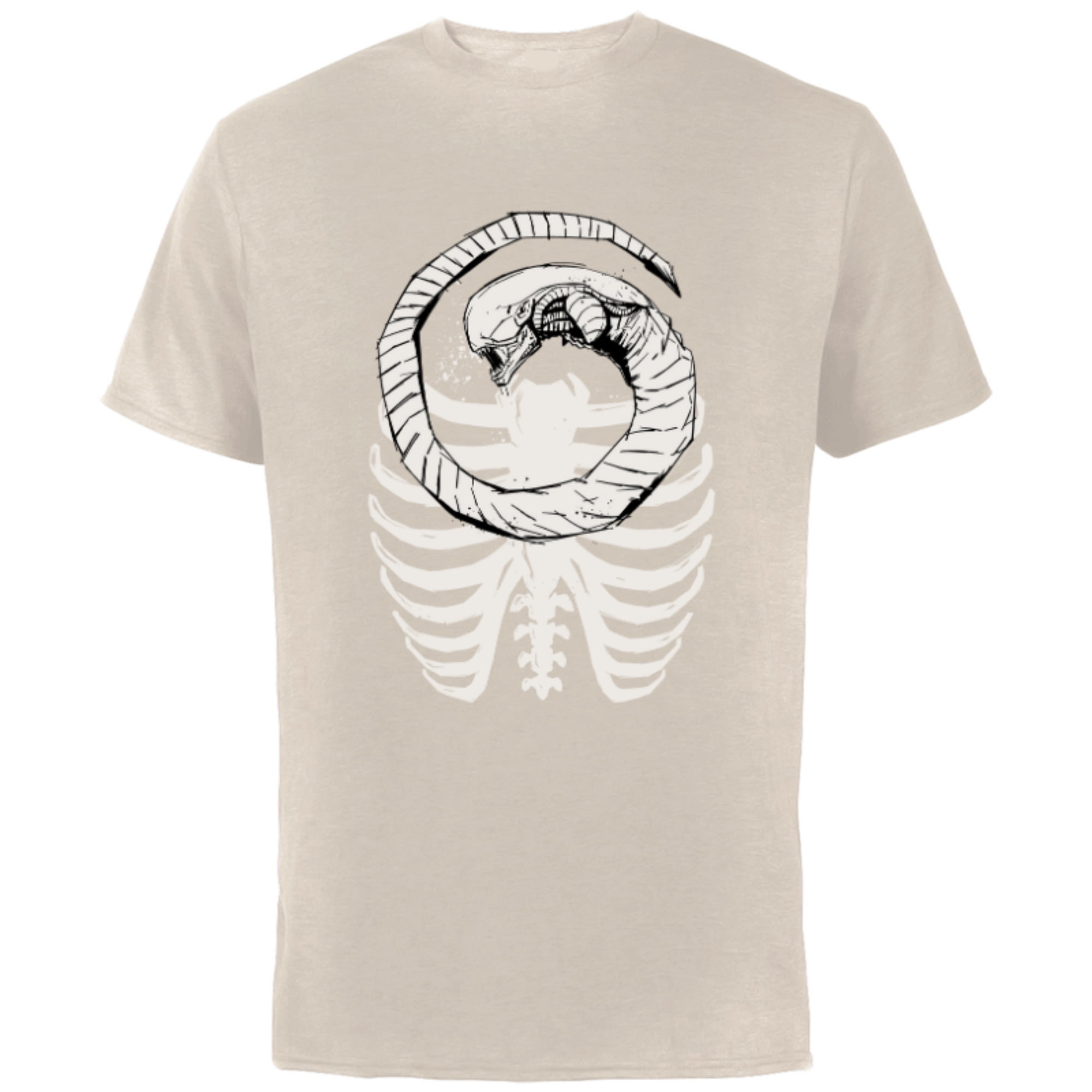 Alien: Romulus Xenomorph Chestburster in Ribcage Art - Short Sleeve ...
