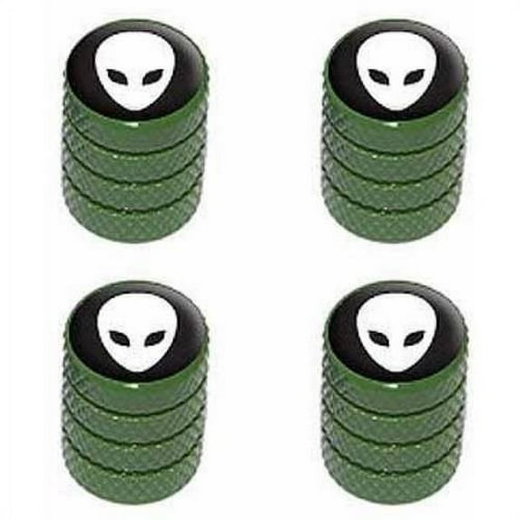Alien Roswell Tire Rim Wheel Aluminum Valve Stem Caps, Multiple Colors ...