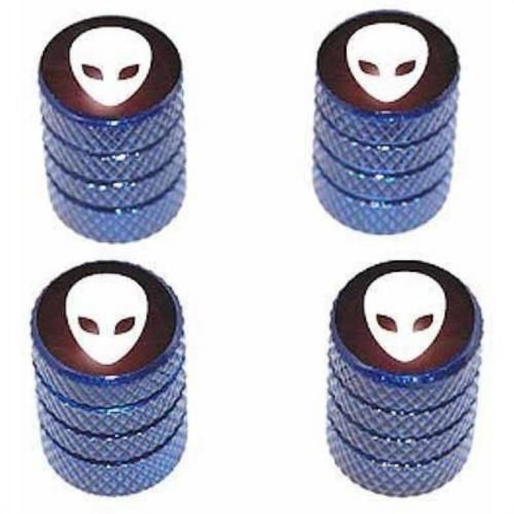Alien Roswell Tire Rim Wheel Aluminum Valve Stem Caps, Multiple Colors ...