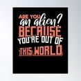 Alien Science Poster Kreature Ufo Outter Space Poster Wall Art Modern ...