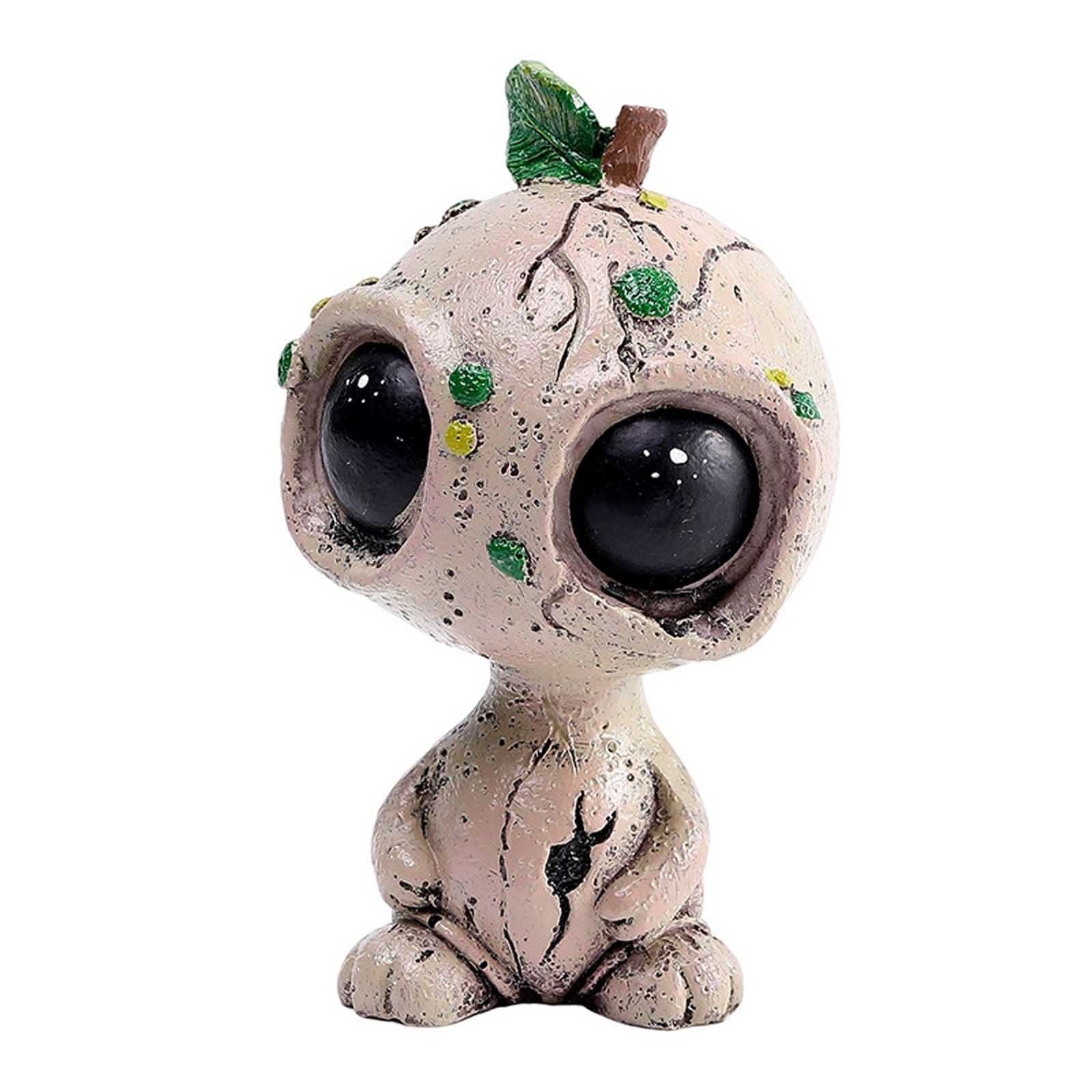 Alien Sculpture Novelty,Realistic Indoor Decor, Desktop Alien Figurine ...