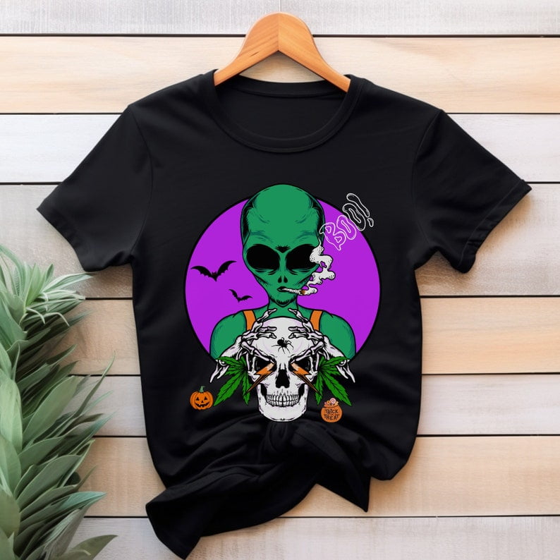 Alien Shirt, Alien Costume, Party Shirt, Funny T-Shirt, Ghost Shirt ...