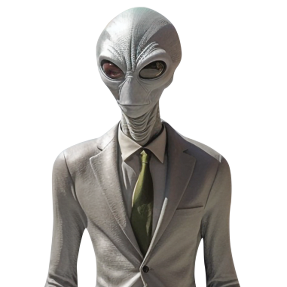 Alien (Six) Half Body Buddy Cutout - Walmart.com