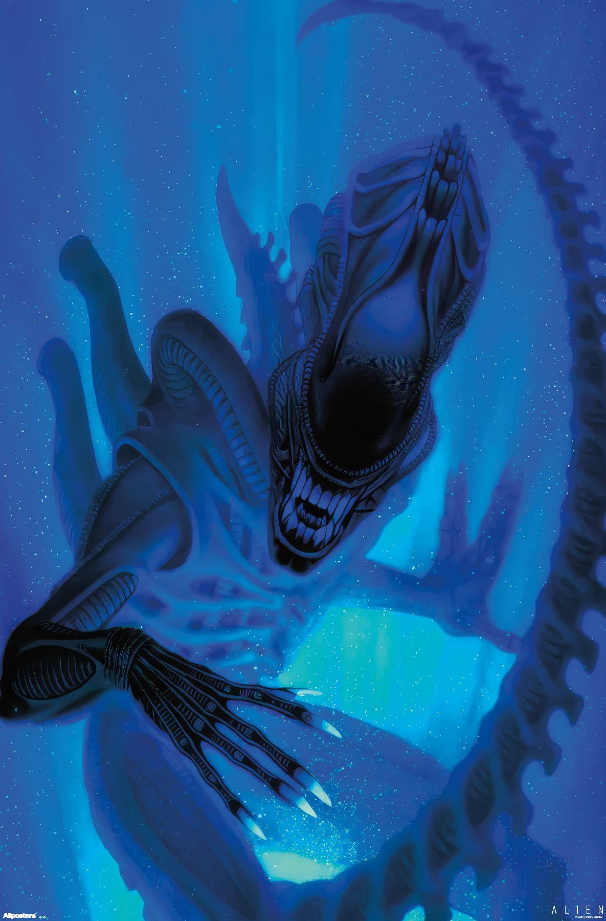 Alien - Smile Wall Poster, 14.725" x 22.375" - Walmart.com