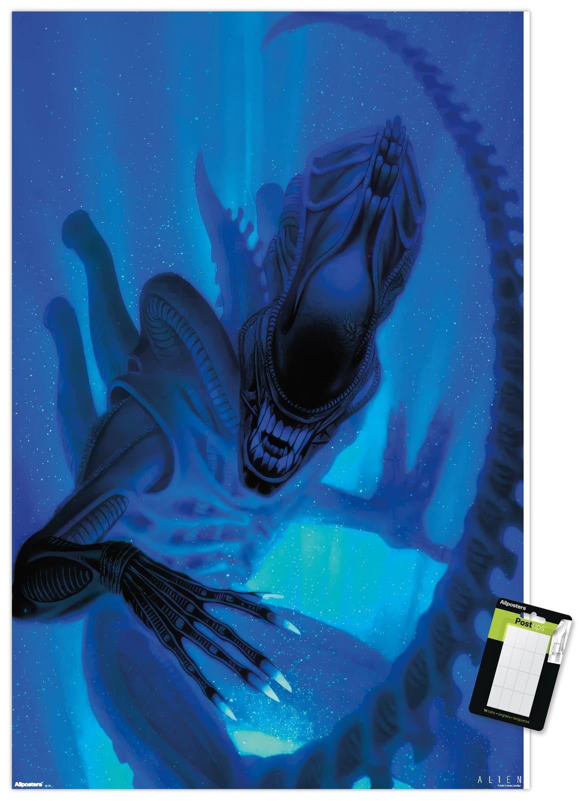Alien - Smile Wall Poster, 14.725" x 22.375" - Walmart.com