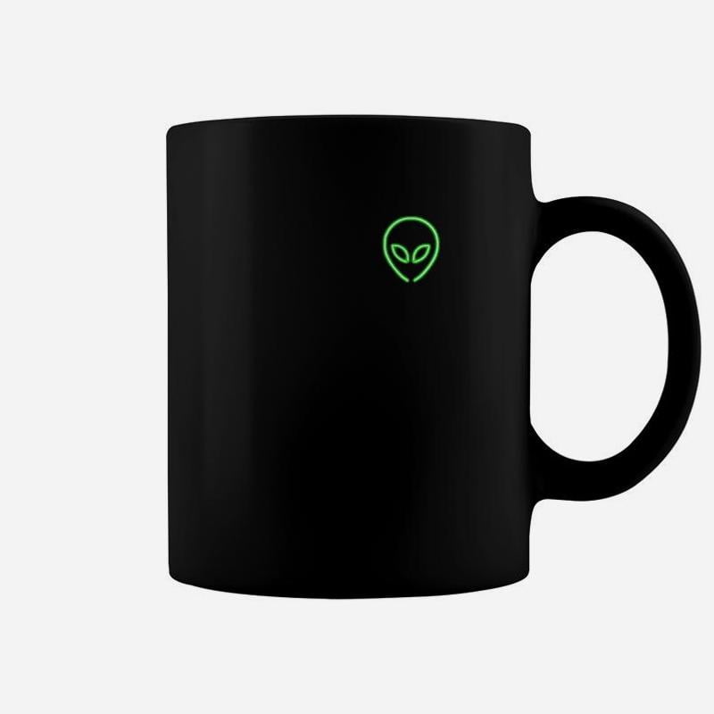 Alien Space Green Ufo Scifi Retro 70s Pocket Size Coffee Mug - Walmart.com