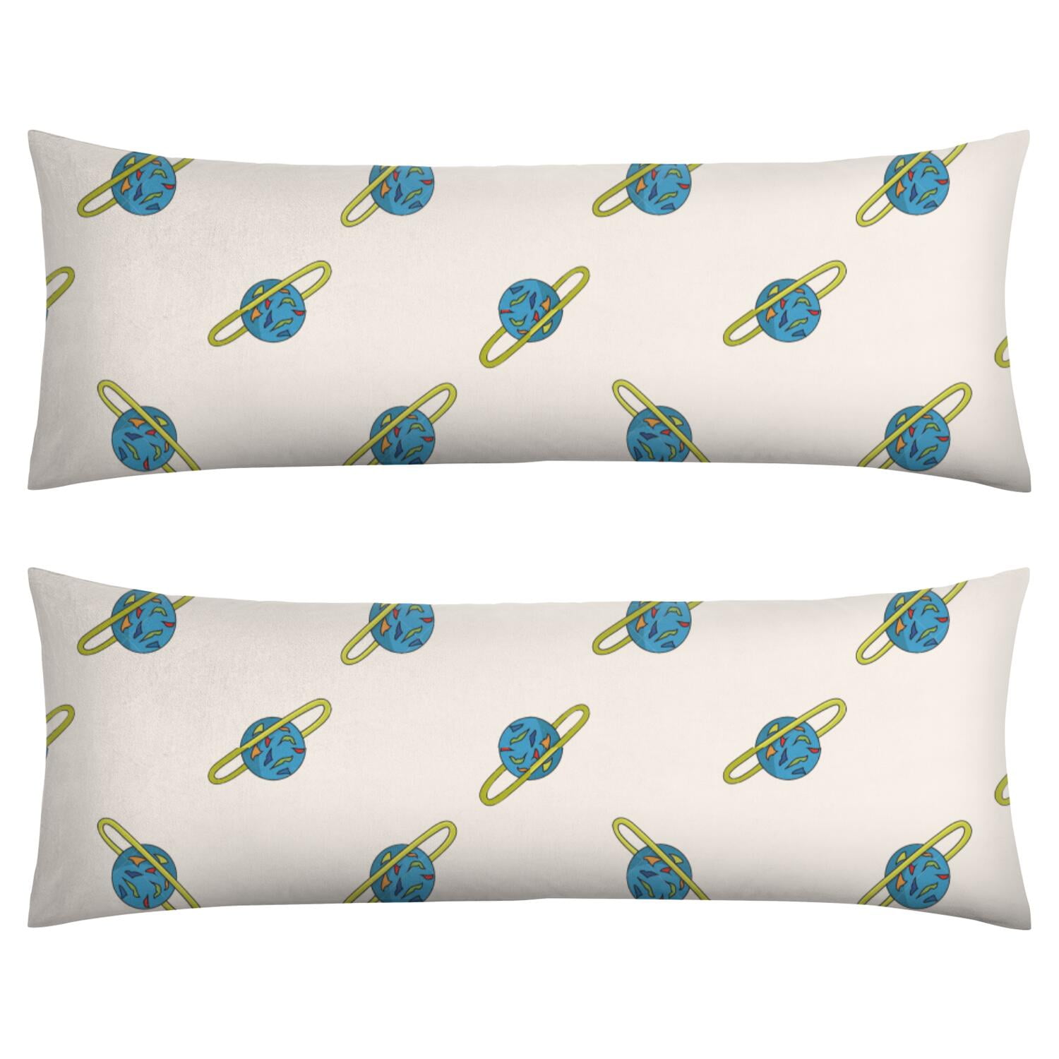 Alien Spacecraft Body Pillow Case 20x54 - Breathable Nebula Print ...