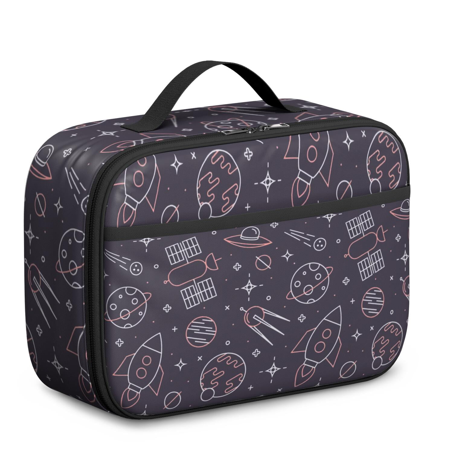 Alien & Spacecraft Themed Insulated Lunch Box Leakproof Interior for ...