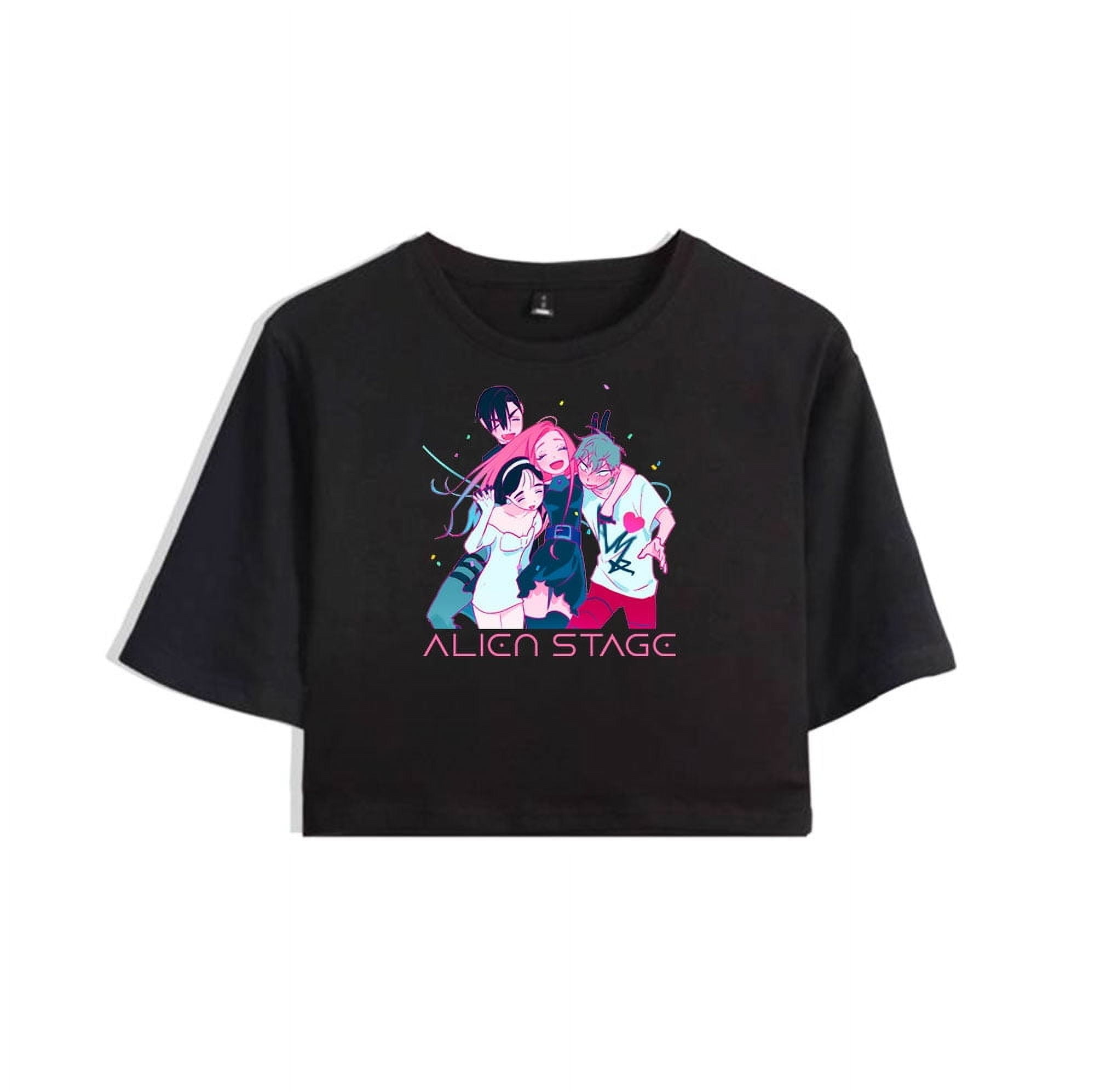 Alien Stage ALNST Merch Crop Top T-Shirt T Shirts Ruler of My Heart ...