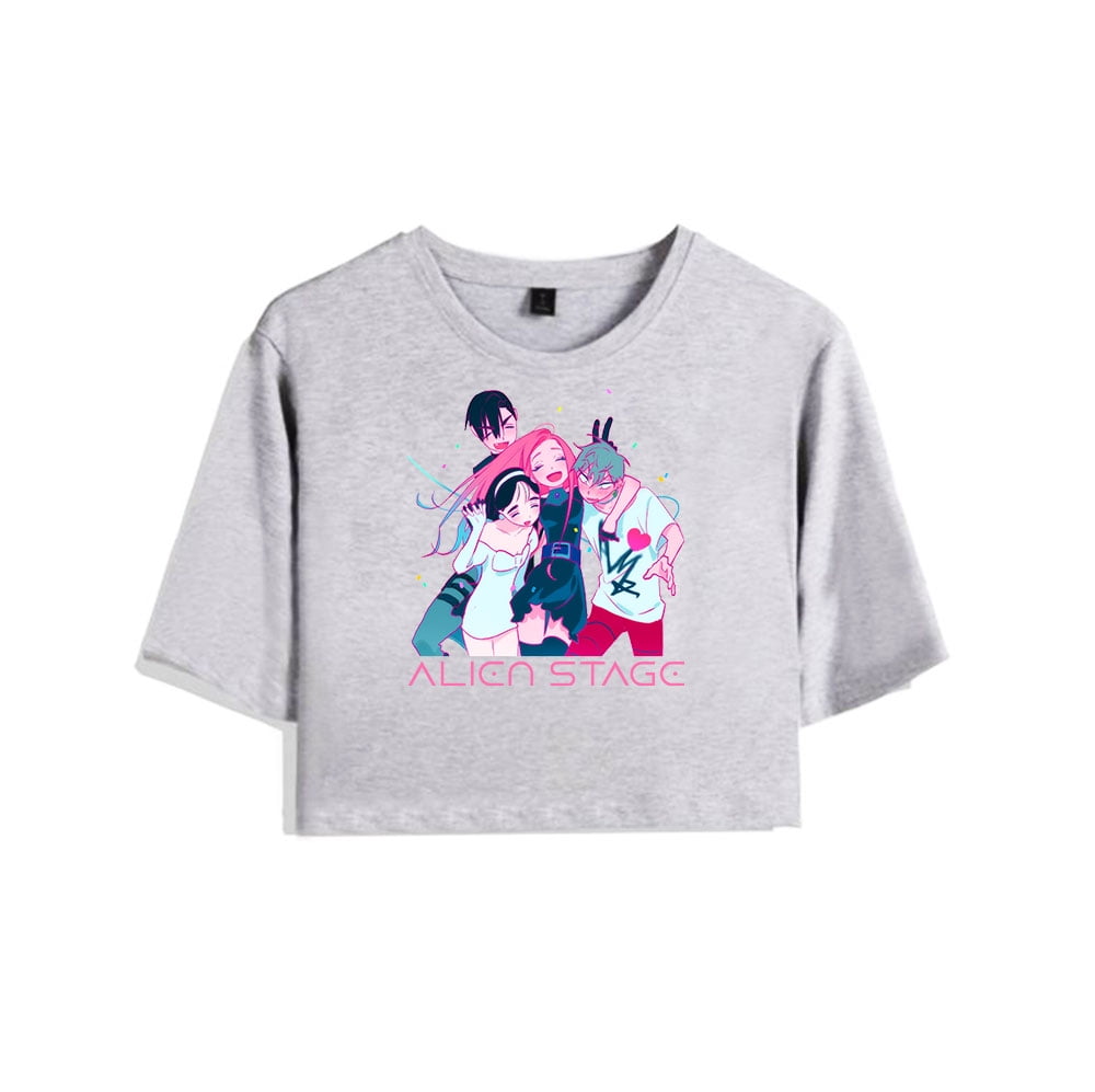 Alien Stage ALNST Merch Crop Top T-Shirt T Shirts Ruler of My Heart ...