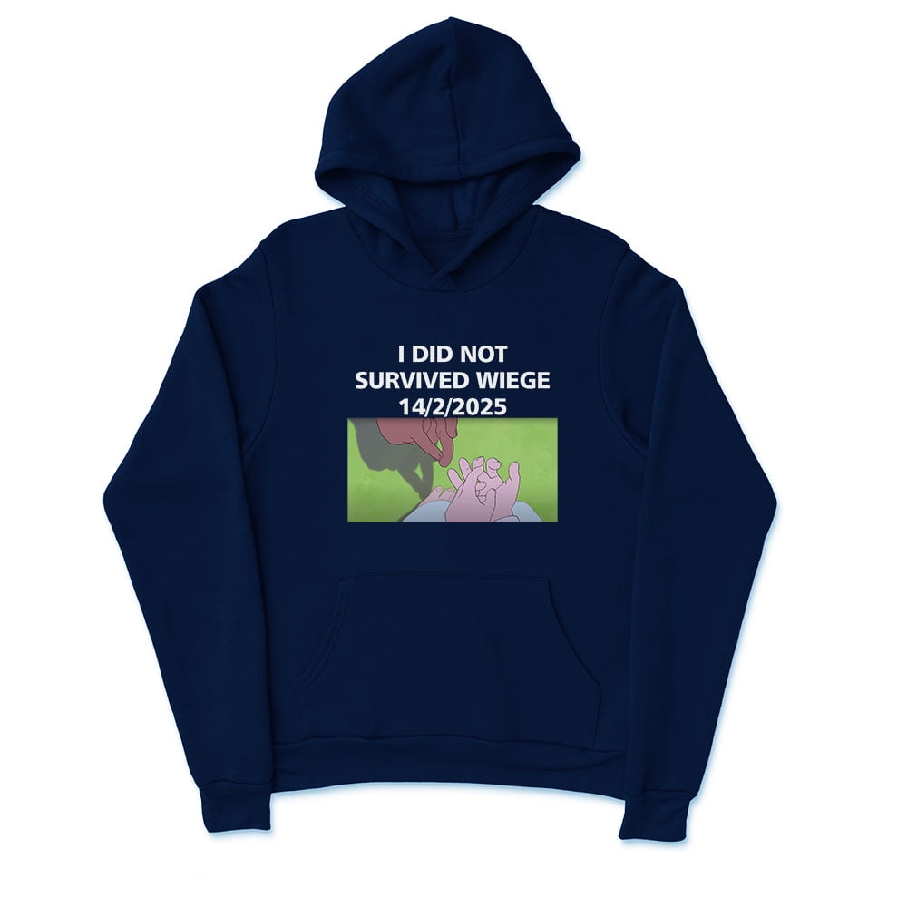 Alien Stage ALNST Merch Hoodie I Did Not Survived Wiege Long Sleeve Men ...