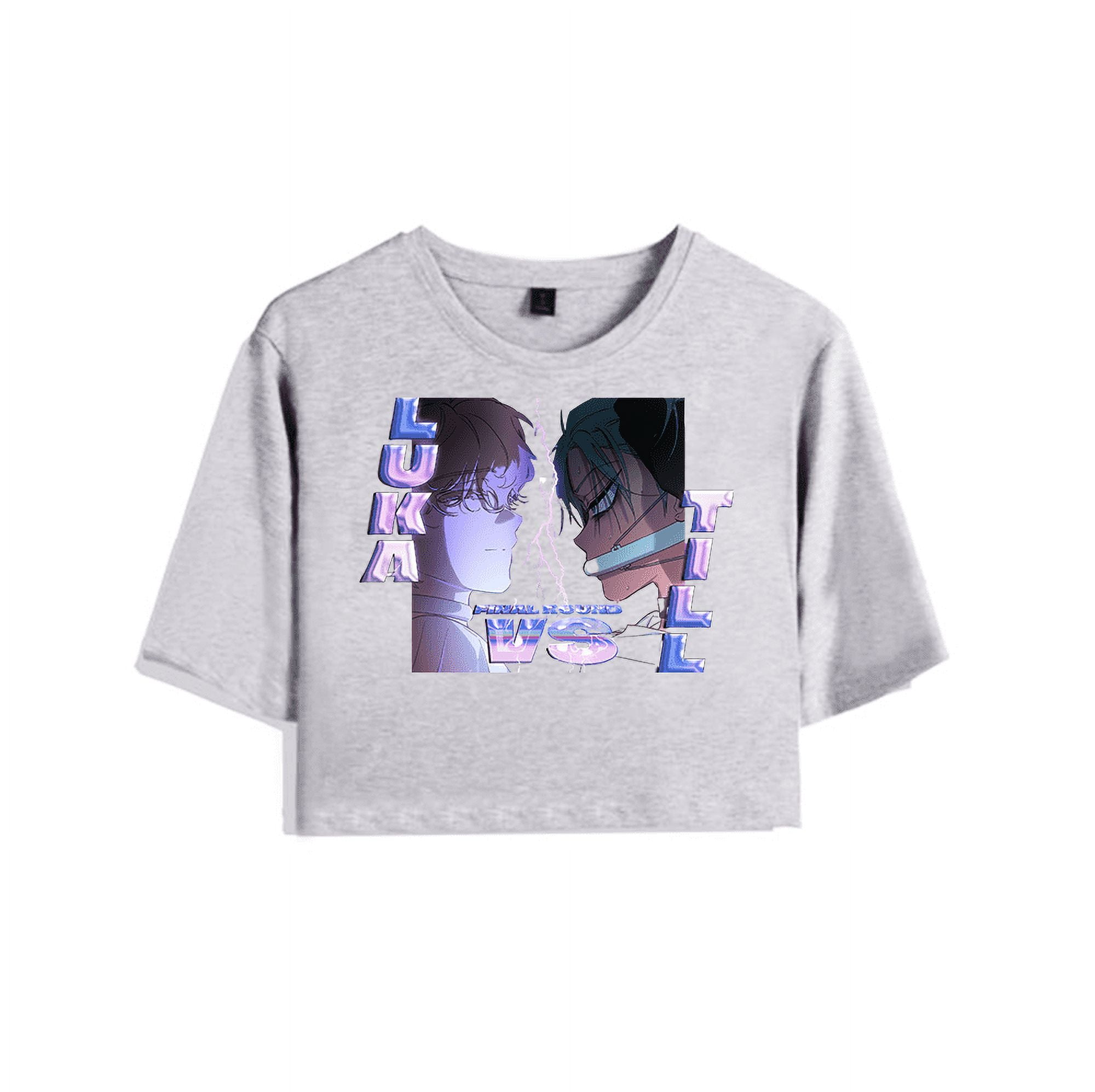 Alien Stage Crop Top ALNST Luka Merch T-Shirt Summer Tops For Fans Girl ...