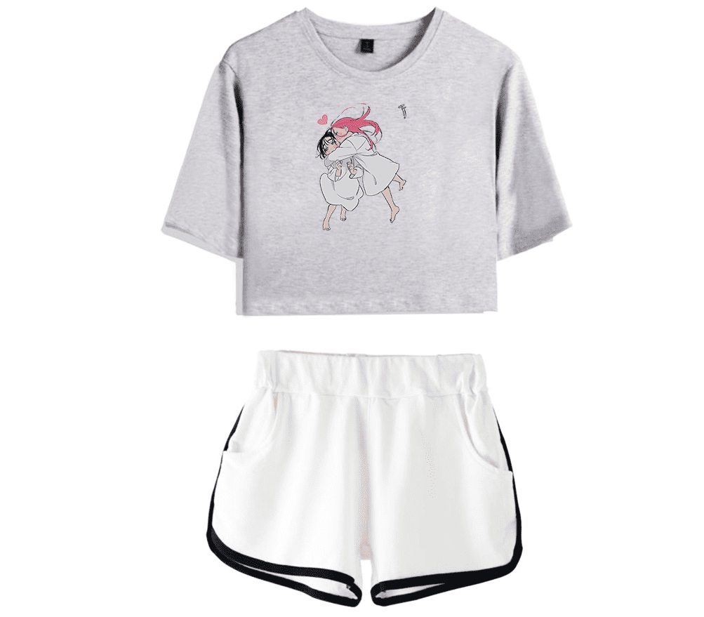 Alien Stage Crop Tops Crewneck ALNST Merch Short Sleeve Summer T-Shirt ...