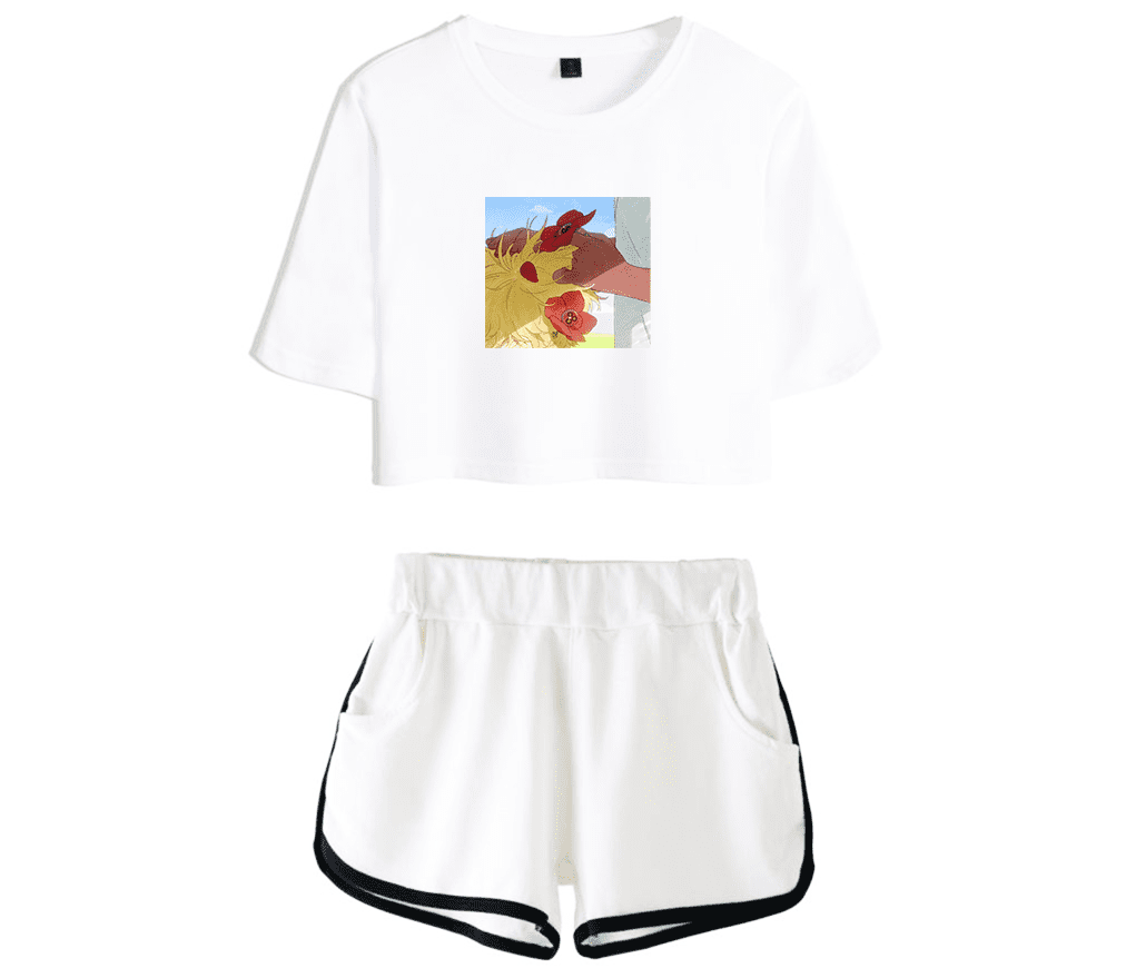 Alien Stage Crop Tops Shorts Luka Hyuna Top Women T Shirts Summer Short ...