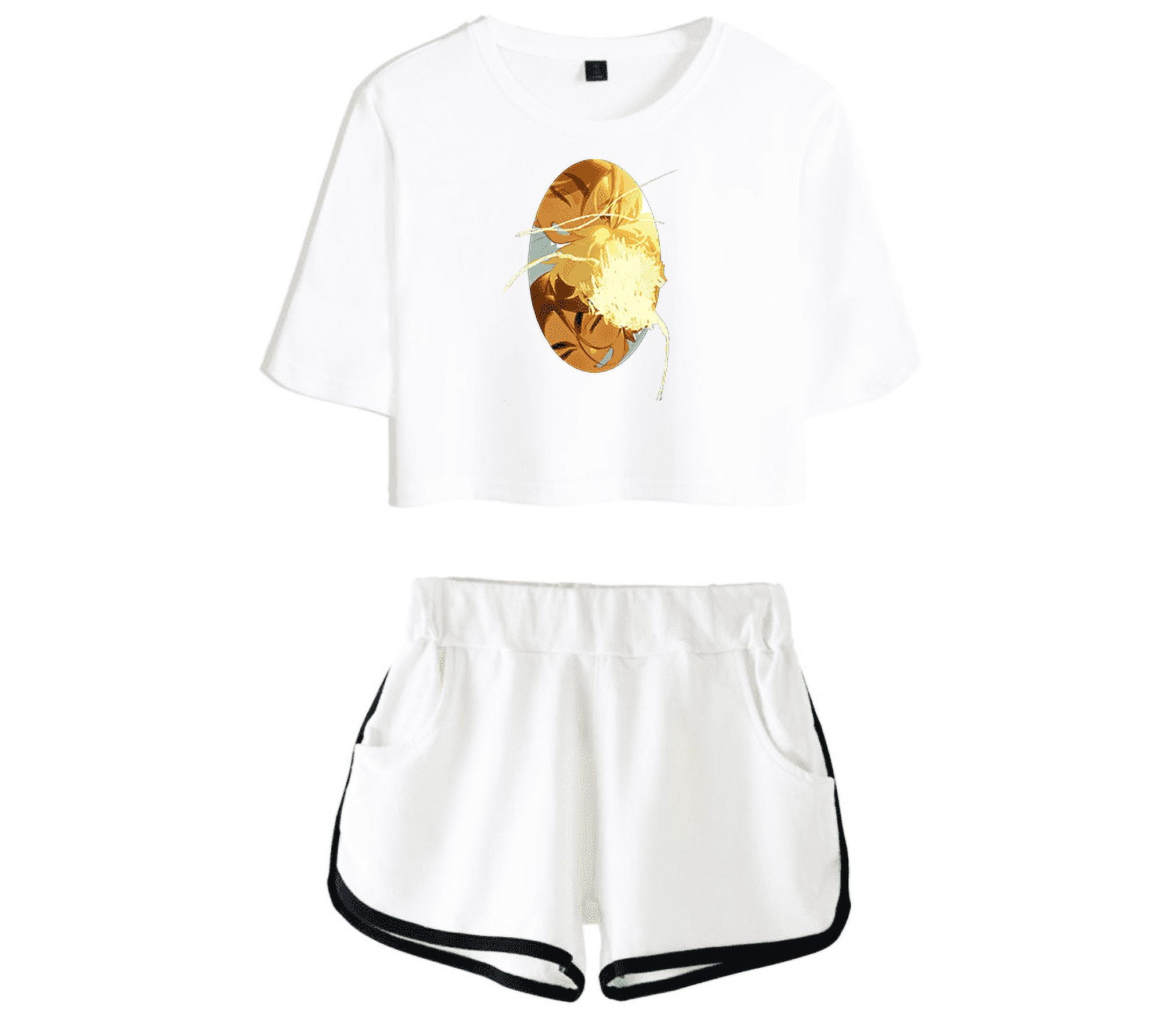 Alien Stage Crop Tops Shorts Suits Sua New Graphic Printed Short ...