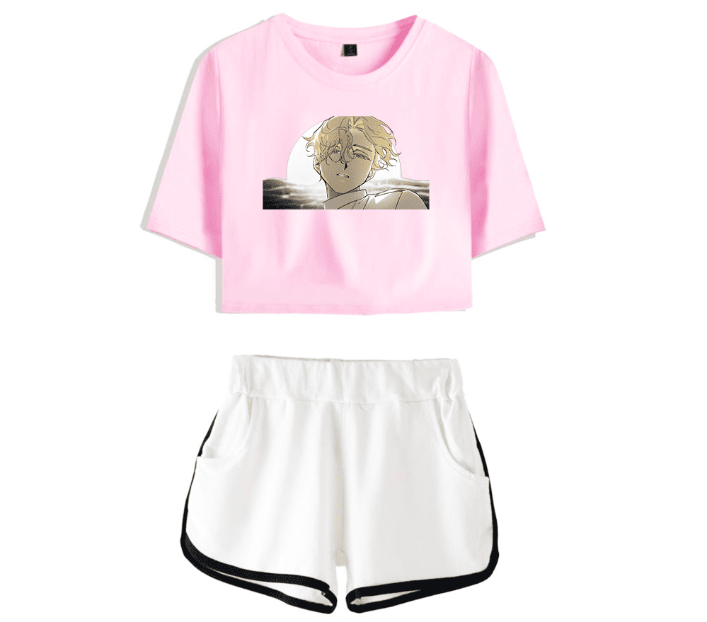 Alien Stage Merch ALNST Crop Top ALNST Luka Short Sleeve Anime T-Shirt ...