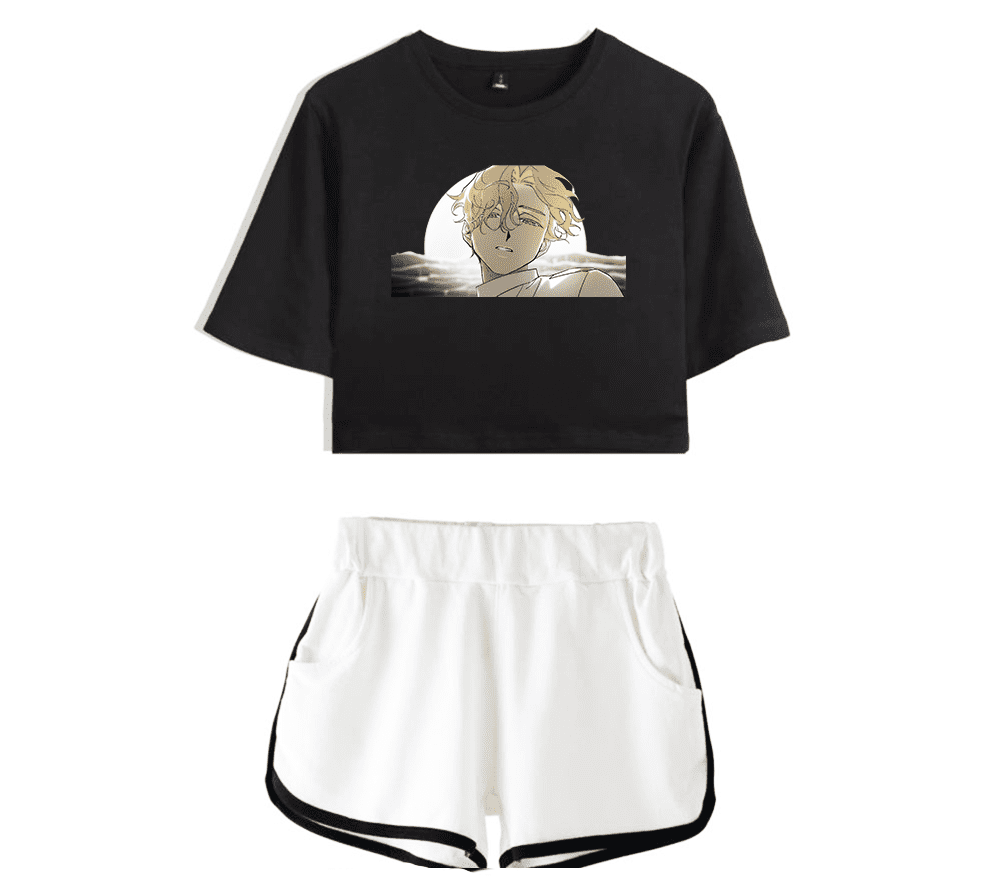 Alien Stage Merch ALNST Crop Top ALNST Luka Short Sleeve Anime T-Shirt ...