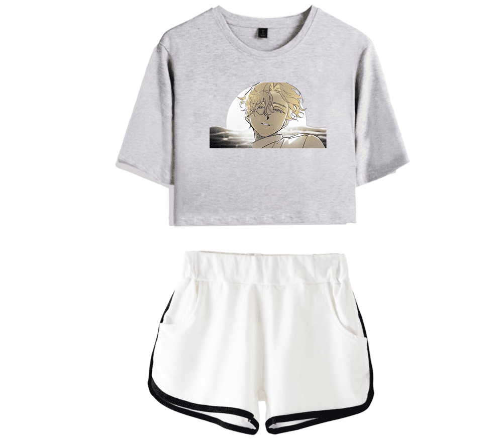 Alien Stage Merch ALNST Crop Top ALNST Luka Short Sleeve Anime T-Shirt ...