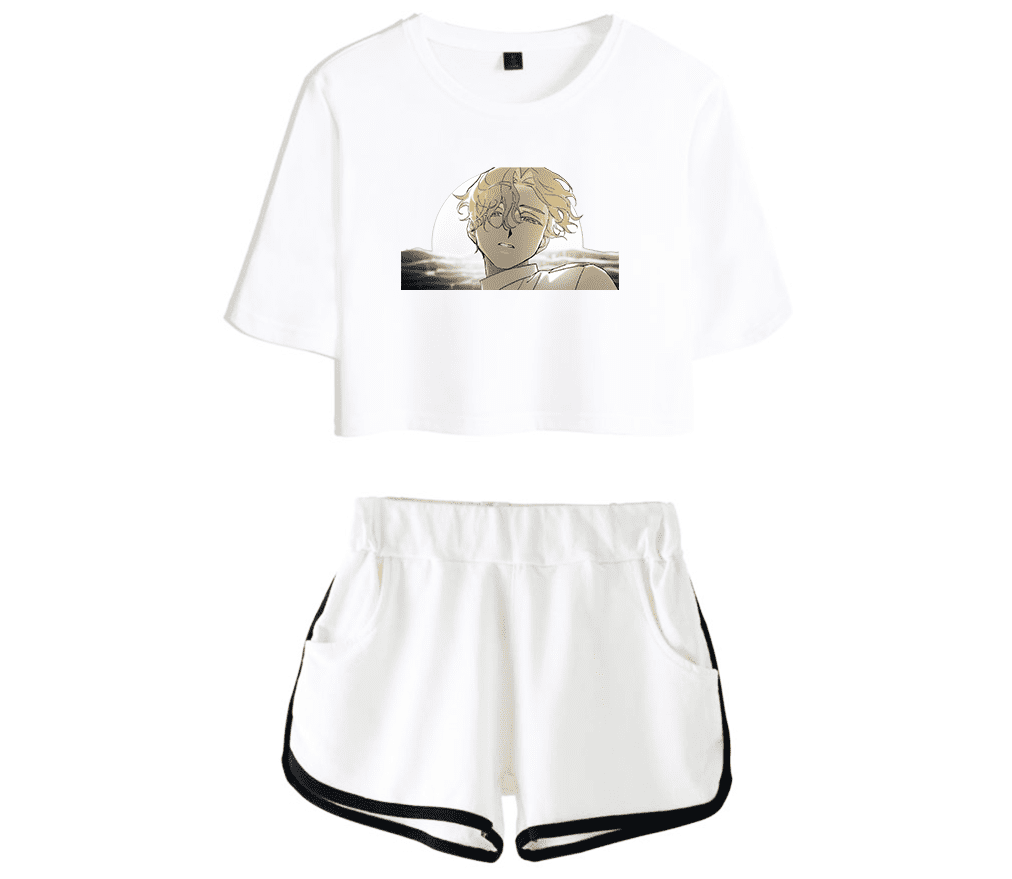 Alien Stage Merch ALNST Crop Top ALNST Luka Short Sleeve Anime T-Shirt ...