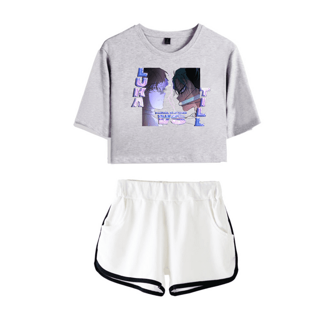 Alien Stage Merch ALNST Crop Top Cute Luka Till Final Round T-Shirt ...