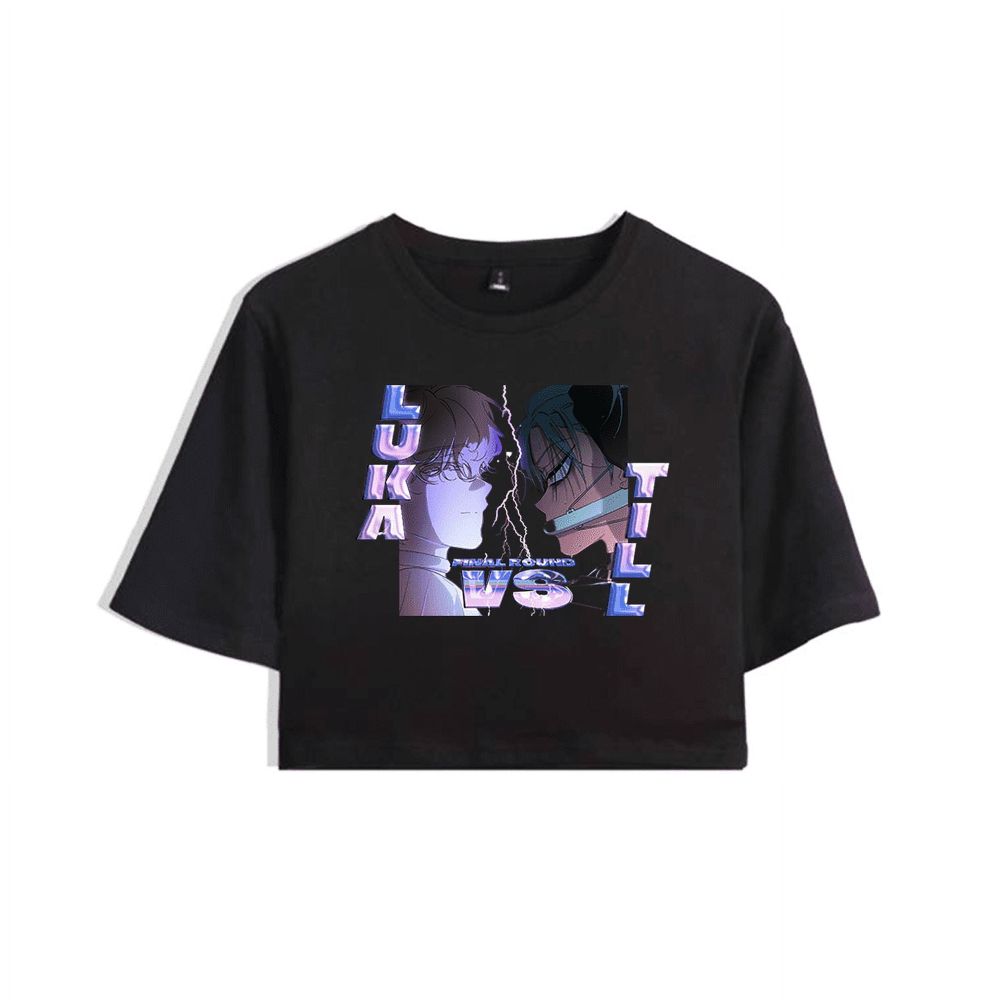 Alien Stage Merch Crop Top ALNST Luka Till Final Round T-Shirt Summer ...