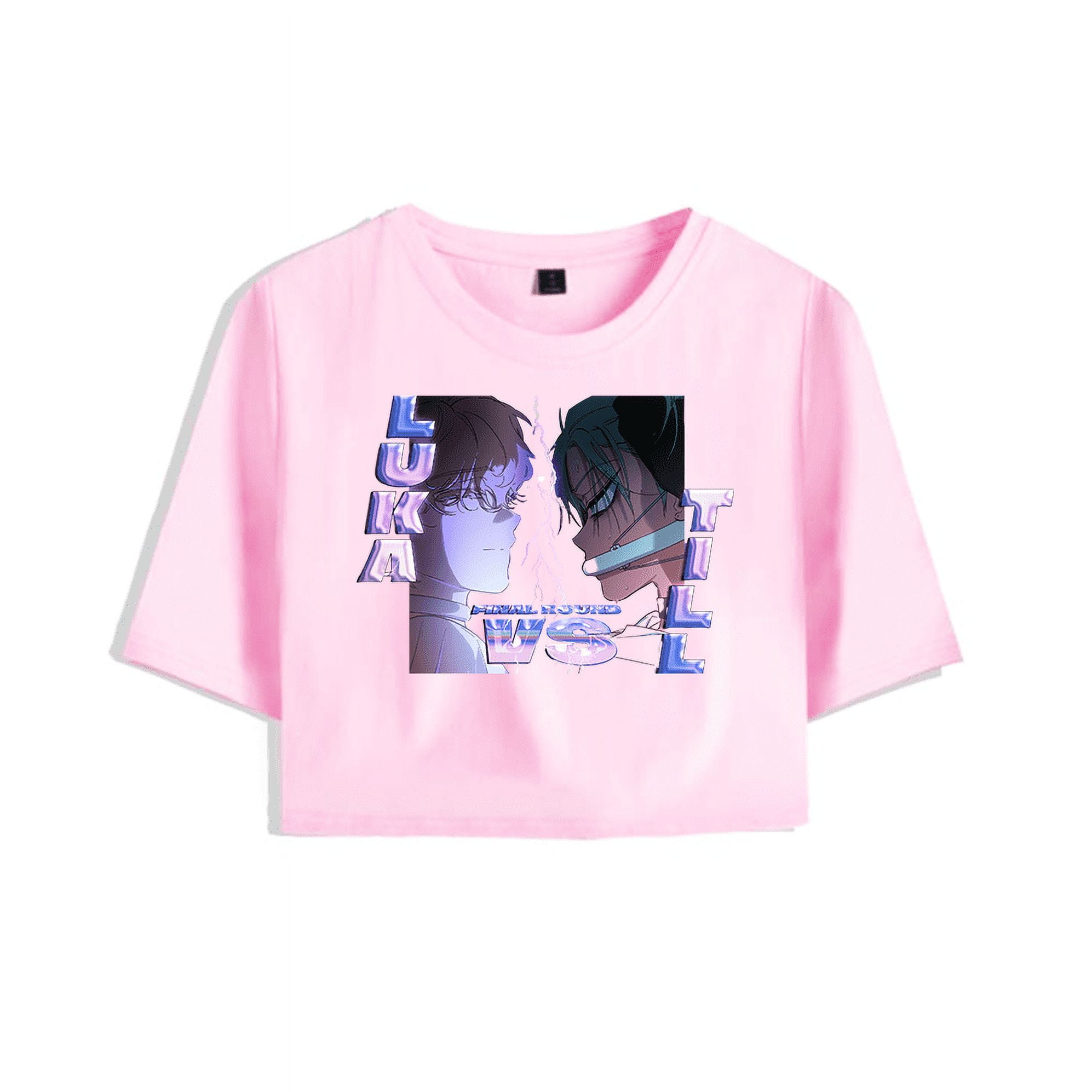 Alien Stage Merch Crop Top ALNST Luka Till Final Round T-Shirt Summer ...