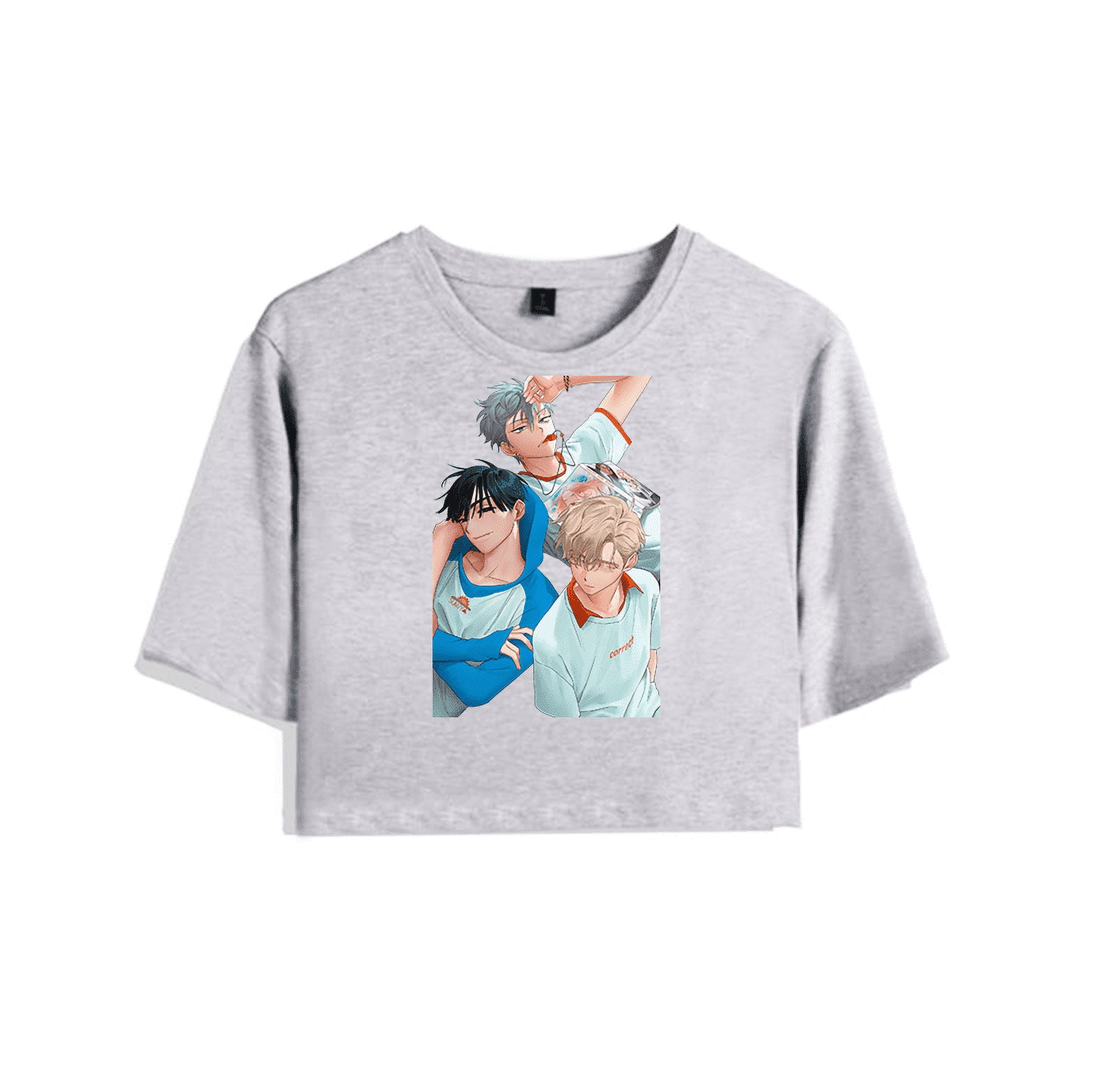 Alien Stage Merch Crop Top ALNST Luka Till Final Round T-Shirt Summer ...