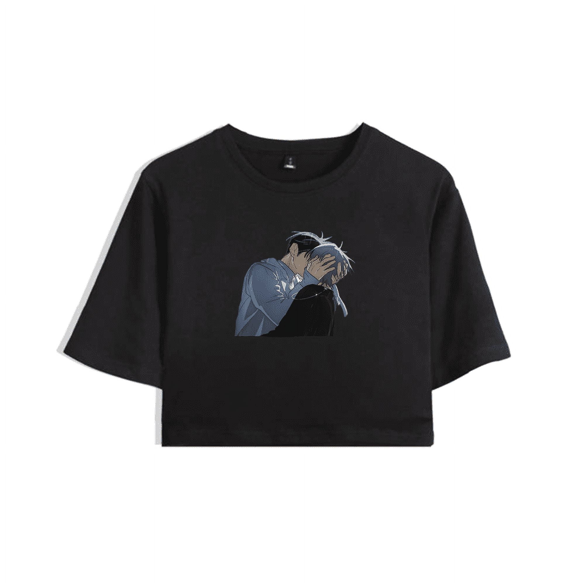 Alien Stage Merch Crop Top ALNST T-Shirt Ivan Till Short Sleeve For ...