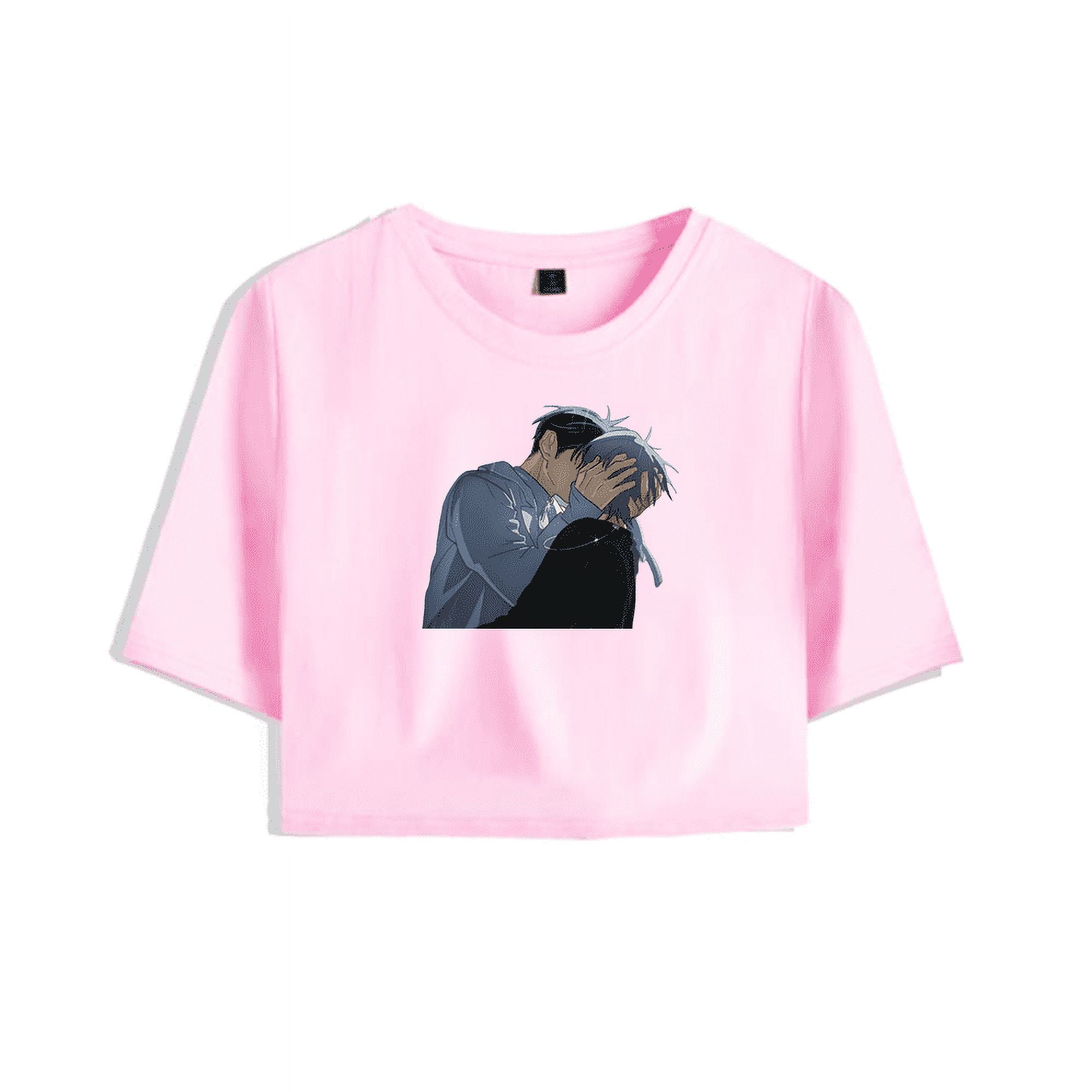 Alien Stage Merch Crop Top ALNST T-Shirt Ivan Till Short Sleeve For Fans Summer Tops - Walmart.com