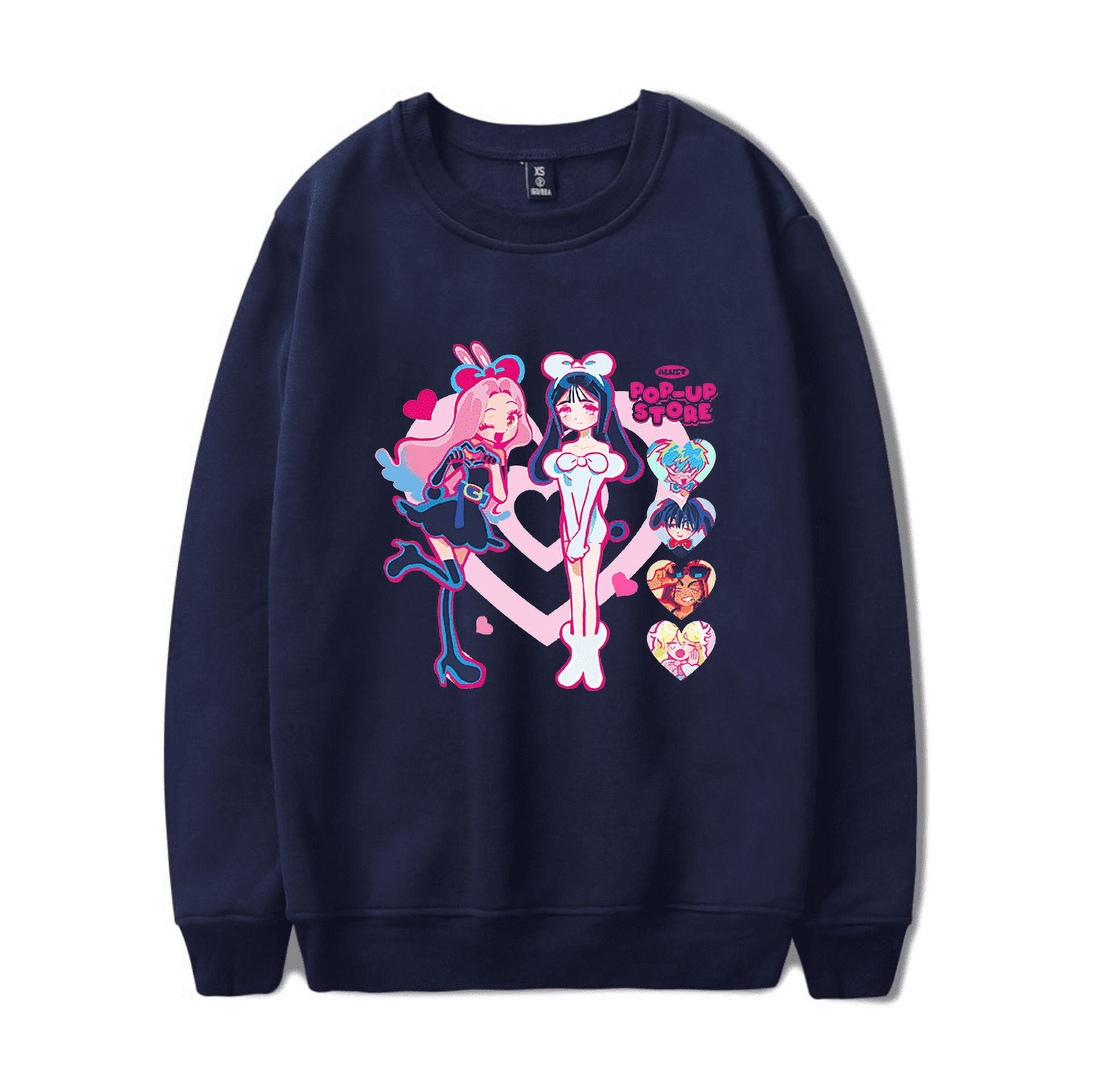 Alien Stage Merch Heart Pop up Store Crewneck Sweatshirt Unisex Men ...