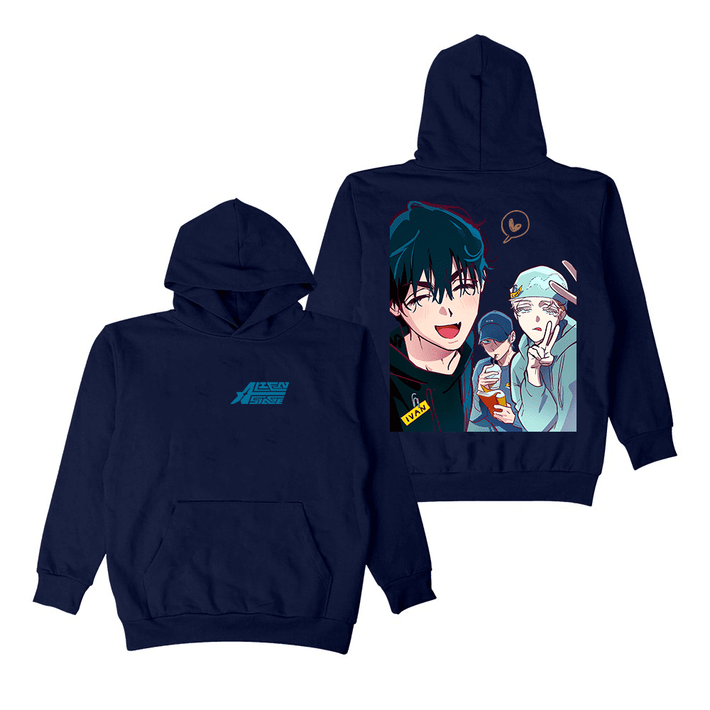 Alien Stage Merch Hoodie ALNST Casual Sweatshirt Anime Long Sleeves ...