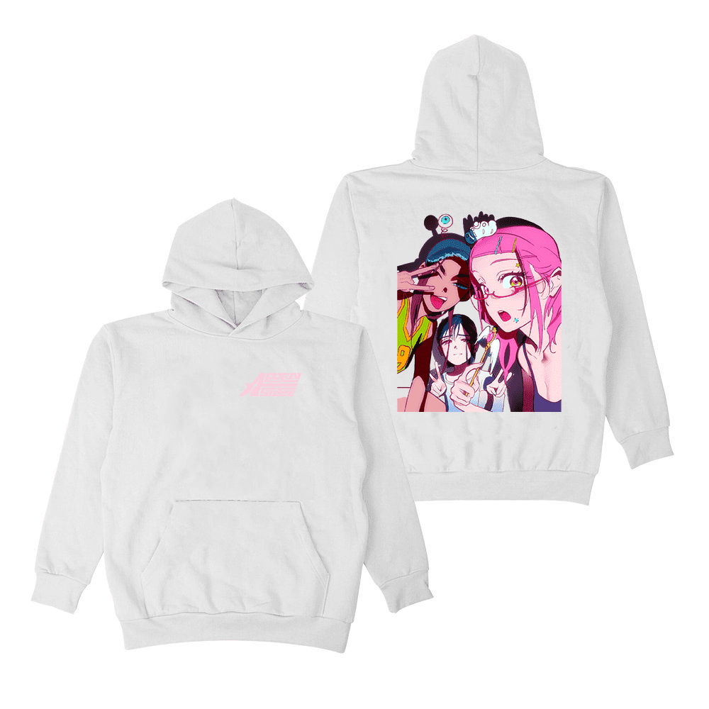 Alien Stage Merch Hoodie ALNST Off The Record Sweatshirt Anime Long ...