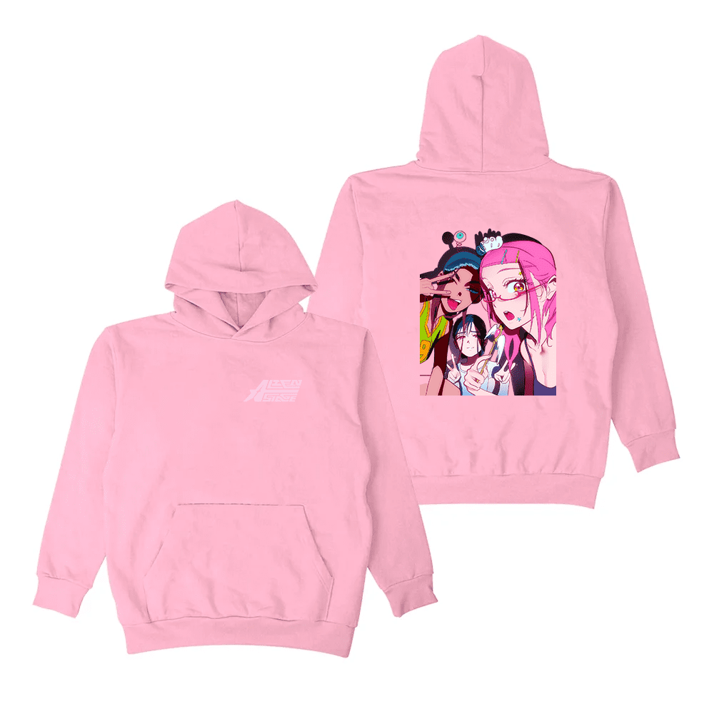 Alien Stage Merch Hoodie ALNST Off The Record Sweatshirt Anime Long ...