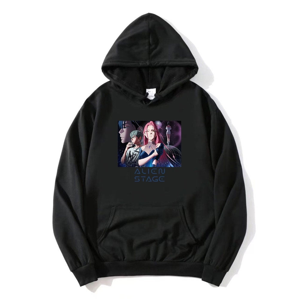 Alien Stage Merch Hoodies For Fans Anime Merch Casual Hooded Sweatshirt ...