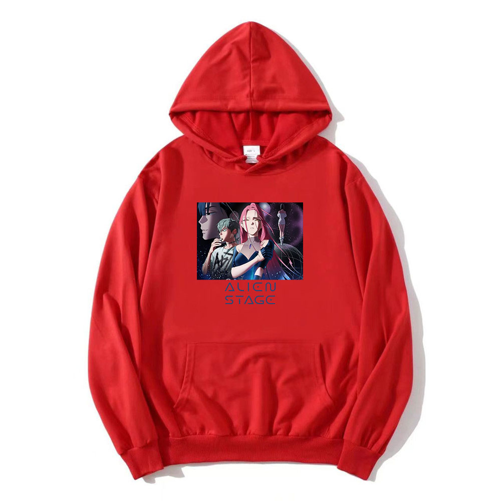 Alien Stage Merch Hoodies For Fans Anime Merch Casual Hooded Sweatshirt ...