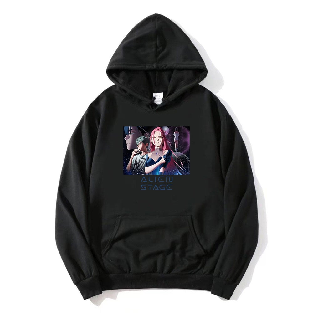 Alien Stage Merch Hoodies For Fans Anime Merch Casual Hooded Sweatshirt ...