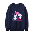 Alien Stage Merch Sweatshirt ALNST Casual Harajuku Long Sleece Crewneck ...
