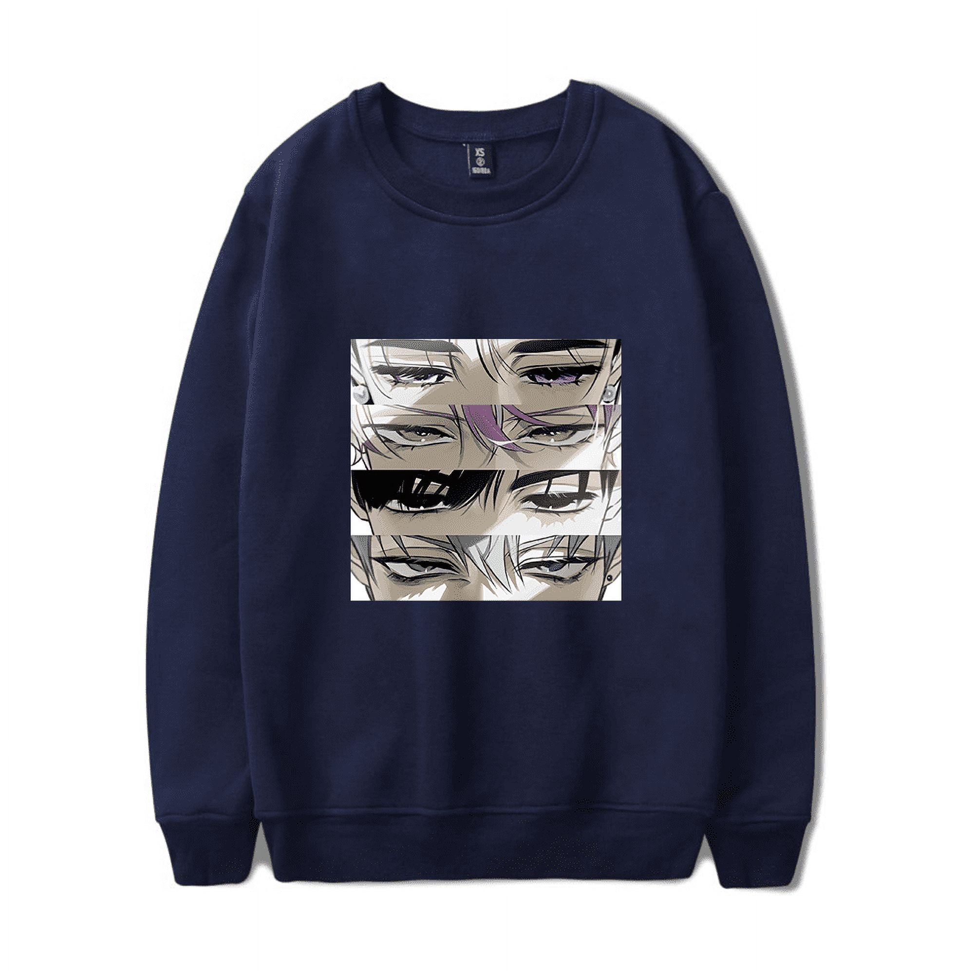 Alien Stage Merch Sweatshirt ALNST EYES Printed Long Sleese Harajuku ...