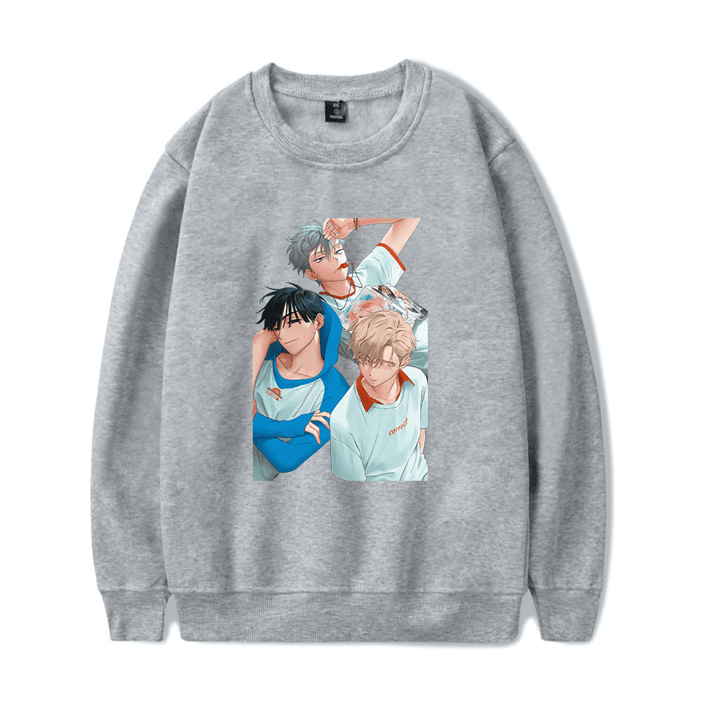 Alien Stage Merch Sweatshirt ALNST Printed Long Sleese Harajuku Music ...