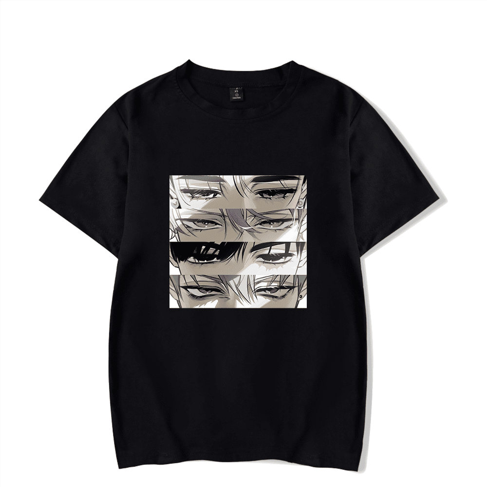 Alien Stage Merch T-Shirt ALNST EYES Printed Short Sleeve T Shirts ...