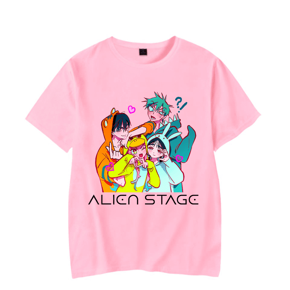 Alien Stage Merch T-Shirt Short Sleeve ALNST Casual Pajamas T Shirts ...