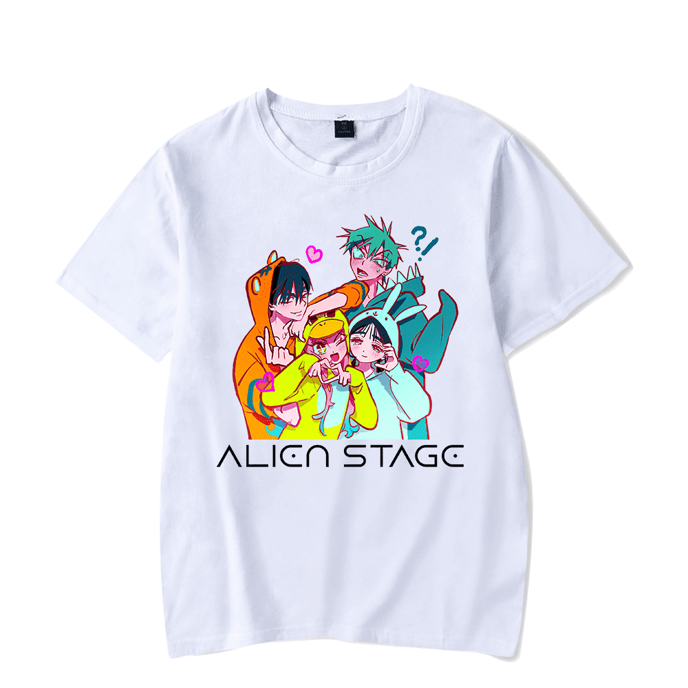 Alien Stage Merch T-Shirt Short Sleeve ALNST Casual Pajamas T Shirts ...