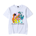 Alien Stage Merch T-Shirt Short Sleeve ALNST Casual Pajamas T Shirts ...